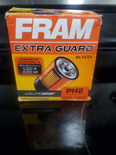 Fram Extra Guard Oil Filter PH2 New Unopened Sure Grip | eBay