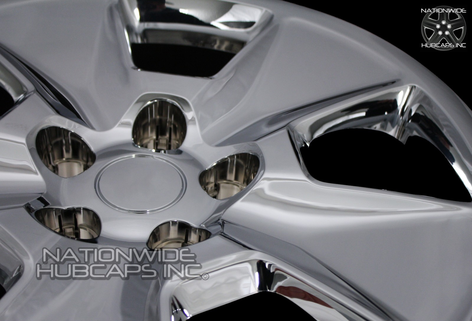 2011-2015 Ford Explorer 17" CHROME Wheel Covers Rim Hub Caps 5 Spoke ...