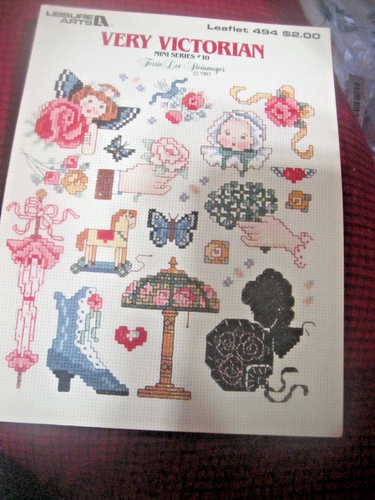 Leisure Arts -Leaflet 494-Very Victorian Mini Series #10 by Terry Lee ...