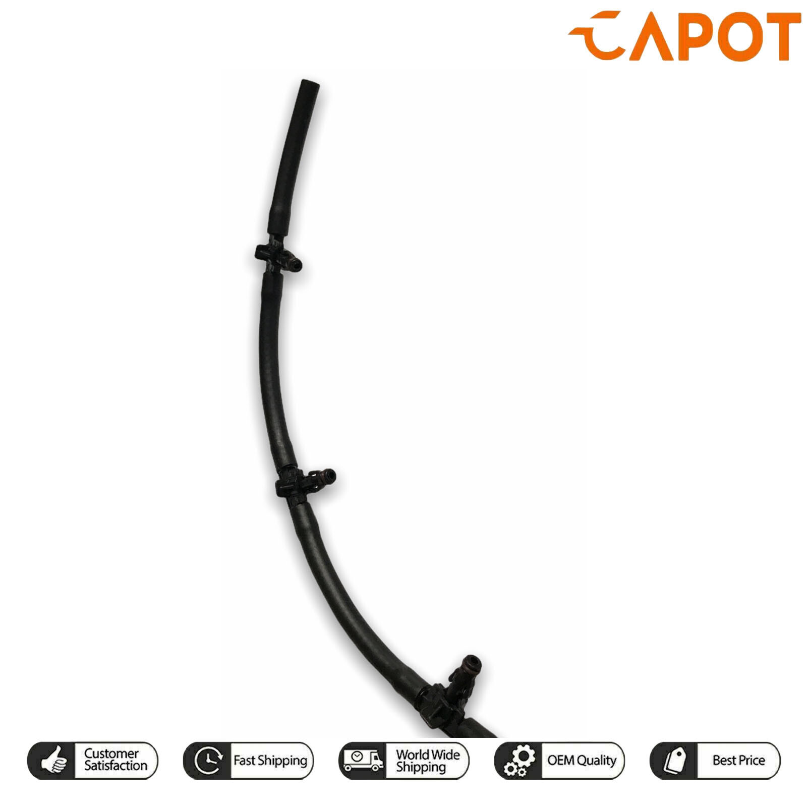 Fuel Return Overflow Injector Leak Off Pipe For Mercedes Benz Euro 5 ...