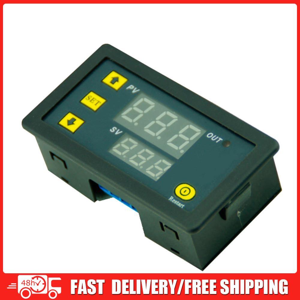 DC12V 20A Digital Display Time Delay Relay Timing Timer Cycling Module ...