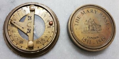 Compasses - Rose Sundial Compass