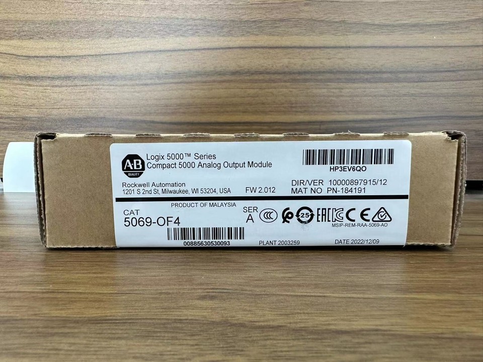 AB 5069-OF4 SER A AB NEW Compact 5000 Logix Analog Output Module ...