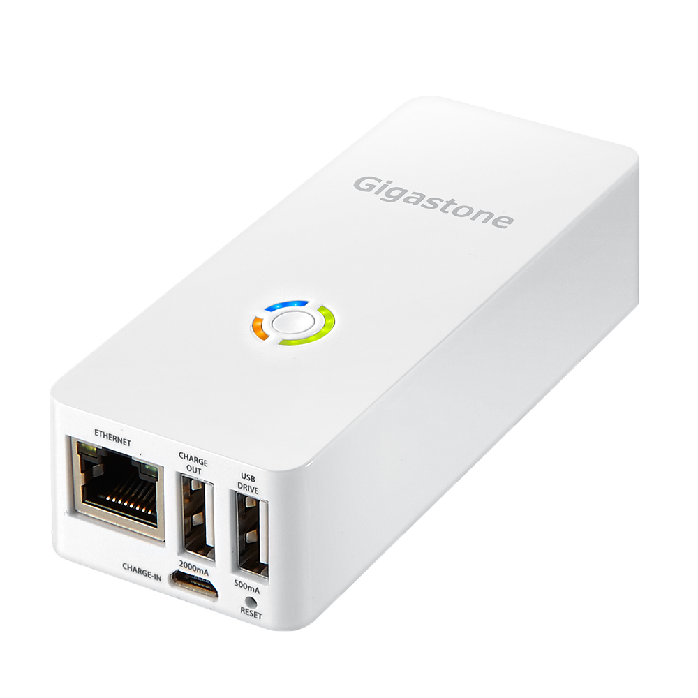 Gigastone 4 in 1 Media Streamer 5200mAh Power Bank/ Wireless Card ...