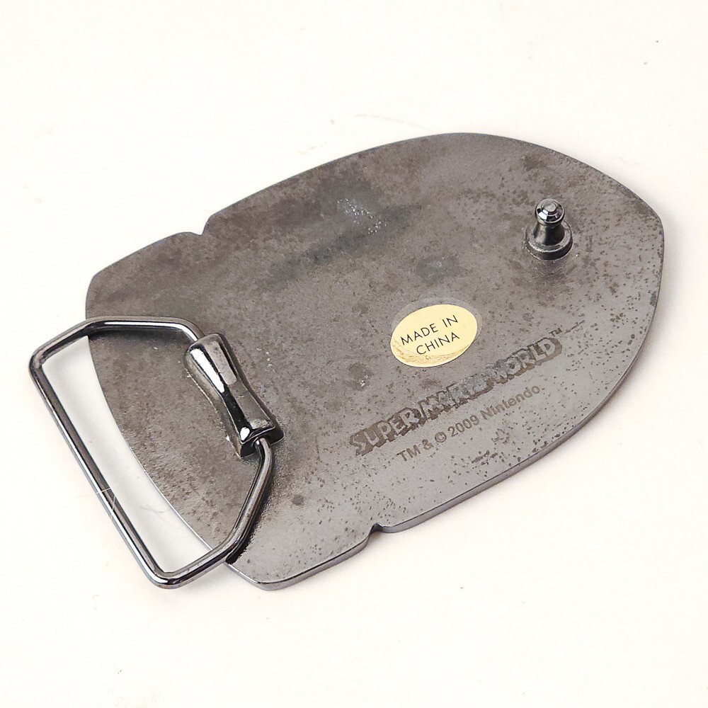Nintendo Angry Bullet Bill Teeth Belt Buckle 2009 Sup… - Gem