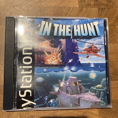 In the Hunt (Sony PlayStation 1, PS1, 1995) Disc only PLEASE READ ...