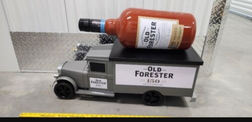 Old Forester Whiskey Bourbon Jack Daniels Pole Topper STORE DISPLAY ...