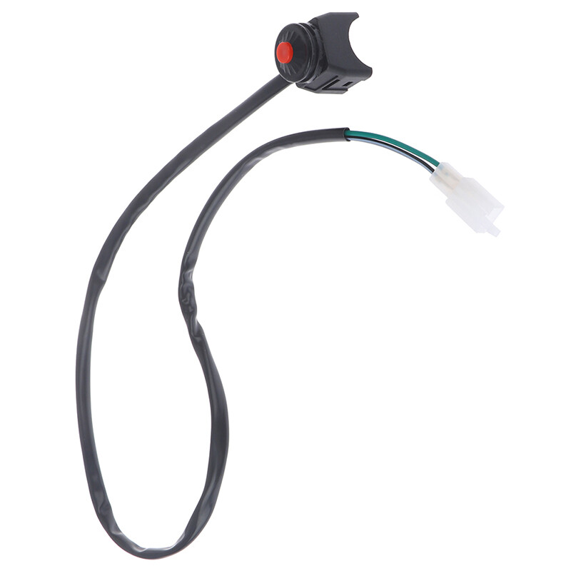 Motorcycle On-Off Switch Push Button ATV Bike 22mm Handlebar Ignition ...