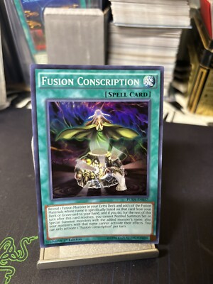 Yu-Gi-Oh! Fusion Conscription 1st Ed. FUEN-EN057 Super Rare NM/LP x1 | eBay