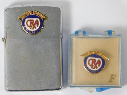 VTG 1966 CRA COUNCIL SERVICE PIN AWARD ZIPPO LIGHTER | eBay