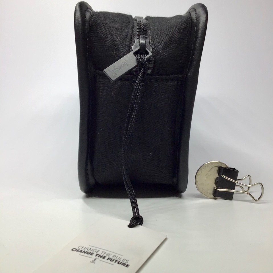YSL Yves Saint Laurent Parfums Black Men Travel Pouch Toiletry Dopp ...