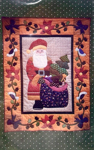 NEW 1983 Cindy Taylor Clark Designs Sewing Pattern Old St Nick Wall ...