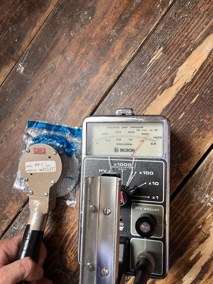 Ludlum 44-9 Pancake Probe And Bicron Surveyor m Geiger Counter | eBay UK