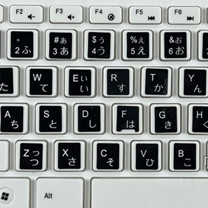 Letter Sticker Waterproof Super Durability Japanese Keyboard Stickers ...