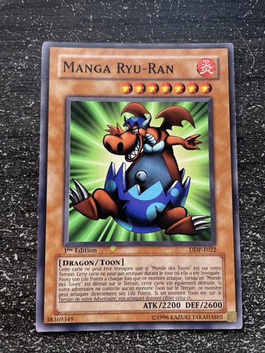 CARTE YU-GI-OH! MANGA RYU-RAN 1ST DDP-F022 NEUF/MINT | eBay