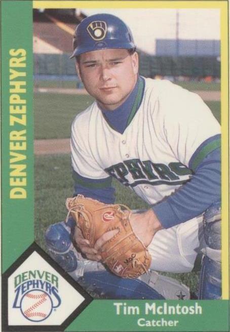 1990 CMC AAA/ProCards A & AA - Tim McIntosh #40 (RC) for sale online | eBay