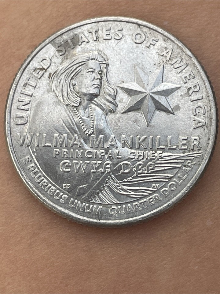 wilma mankiller error coins us quarter | eBay