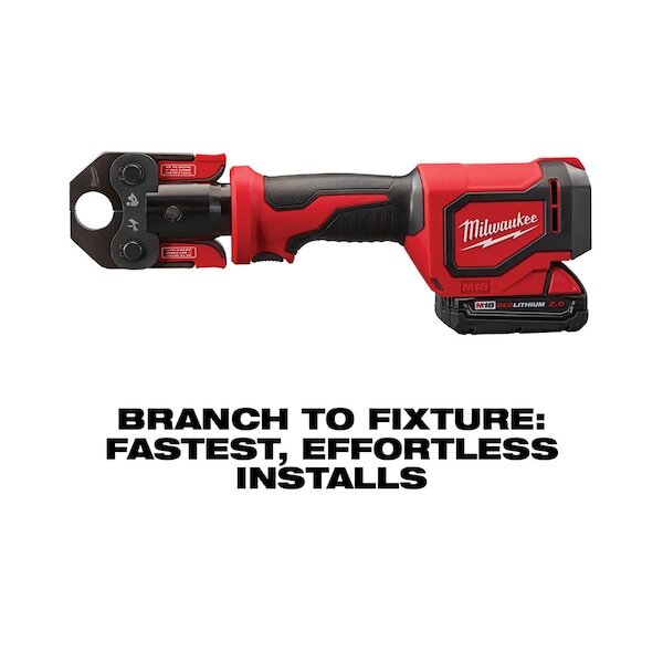 Milwaukee Tool 2674-22C M18 Short Throw Press Tool Kit W/Pex Crimp Jaws ...