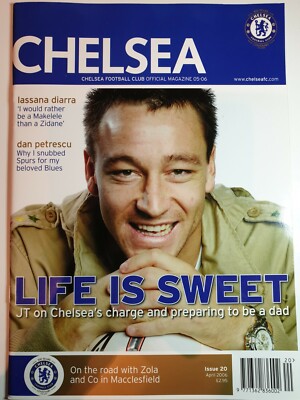 Chelsea Football Club Official Magazine - Issue 20 April 2006 | eBay UK