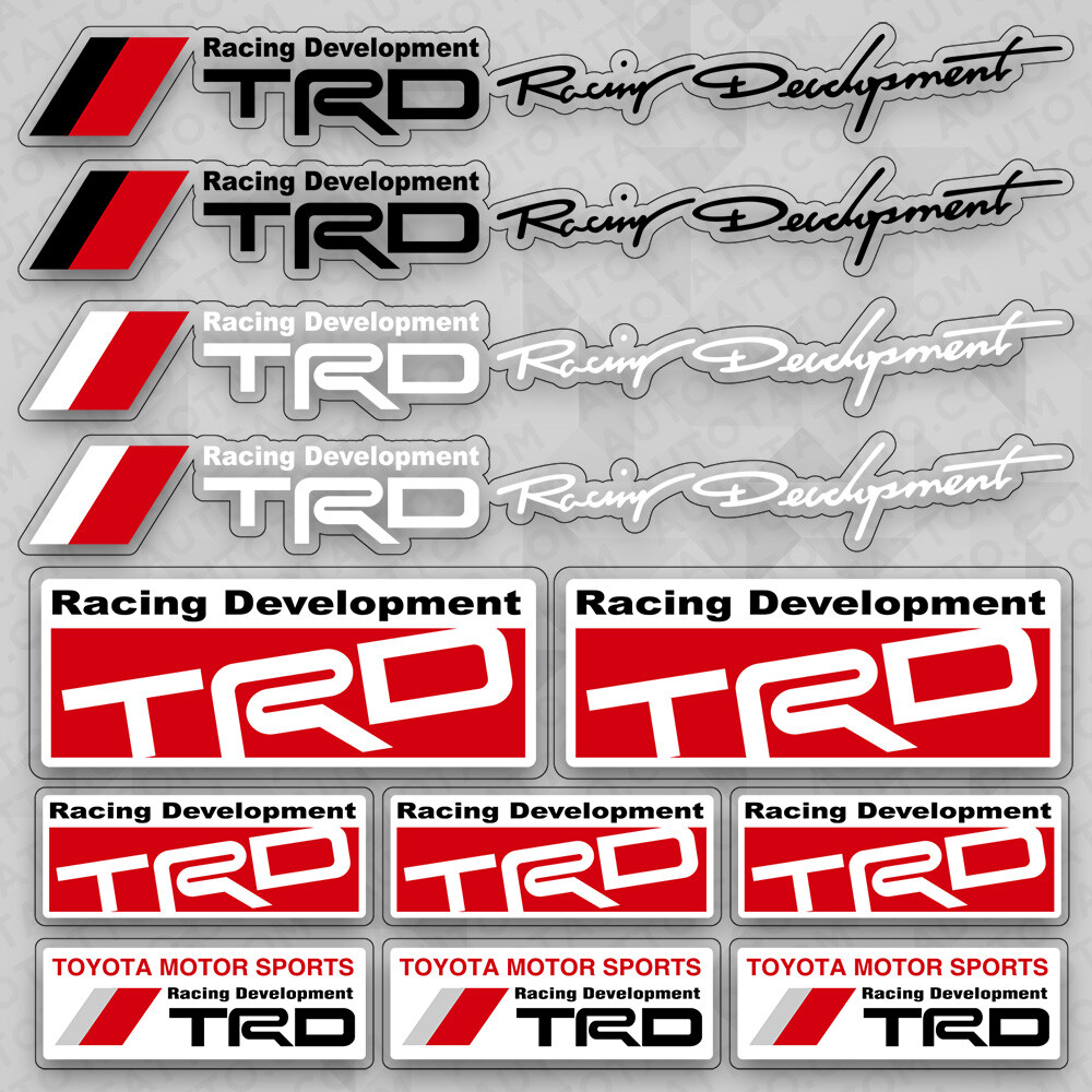 Trd Racing Development Logo TRD Toyota Racing Development Motor Sports
