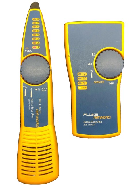 Fluke Networks MT-8200-60-KIT Intellitone Pro 200 LAN Toner Accs And ...