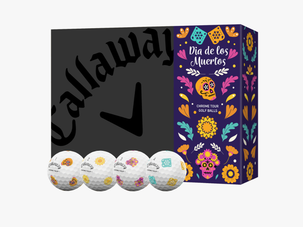 Callaway Día de los Muertos Limited Edition Chrome Tour Golf Balls | eBay