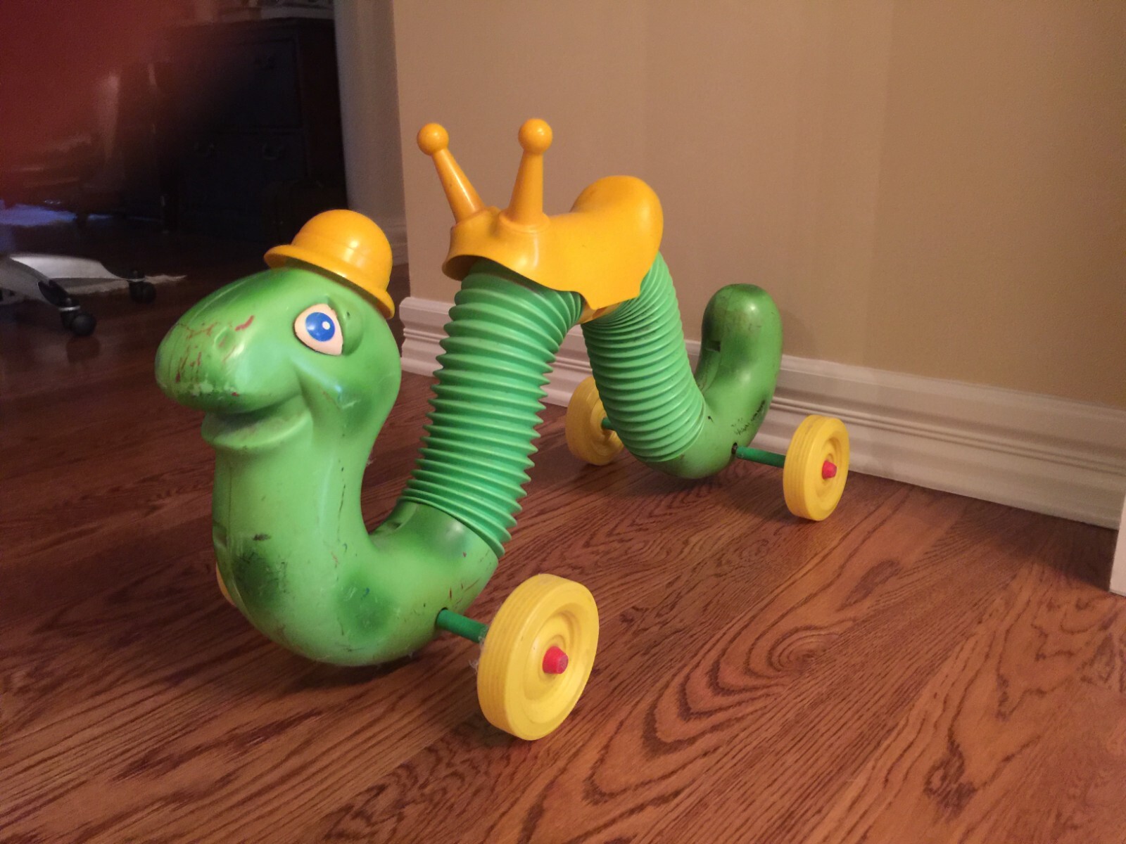 Vintage 1970s Hasbro INCHWORM Ride On Toy Excellent Pre- Owned ...