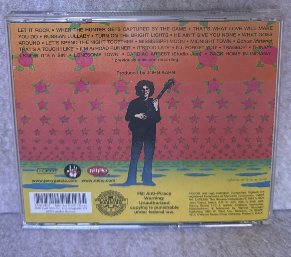 Garcia (Compliments) [Bonus Tracks] by Jerry Garcia (CD, Apr-2005) | eBay