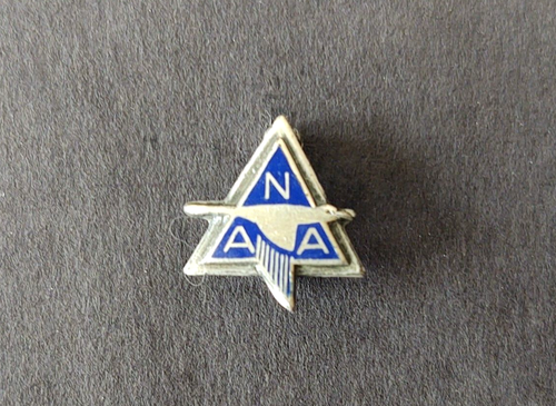 WWII Era North American Aviation Sterling Silver & Enamel NAA Pin | eBay