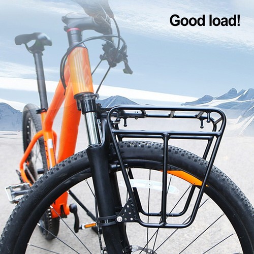 High Load Capacity Mountain Bike Front Rack Lightweight Aluminum Alloy ...