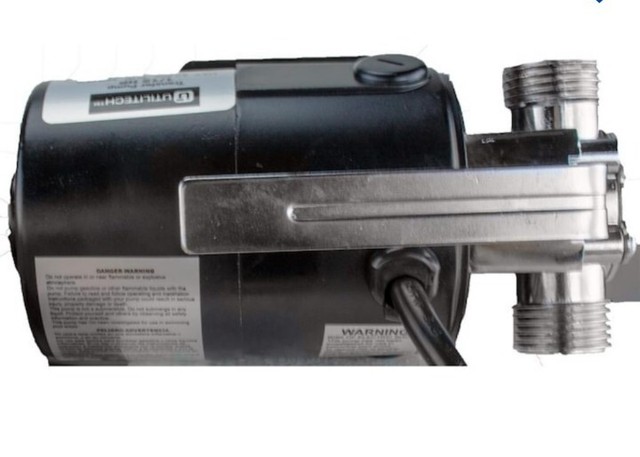 Utilitech 1/12 HP Cast Aluminum Water Transfer Pump 115v 5.6gpm 0955645 ...