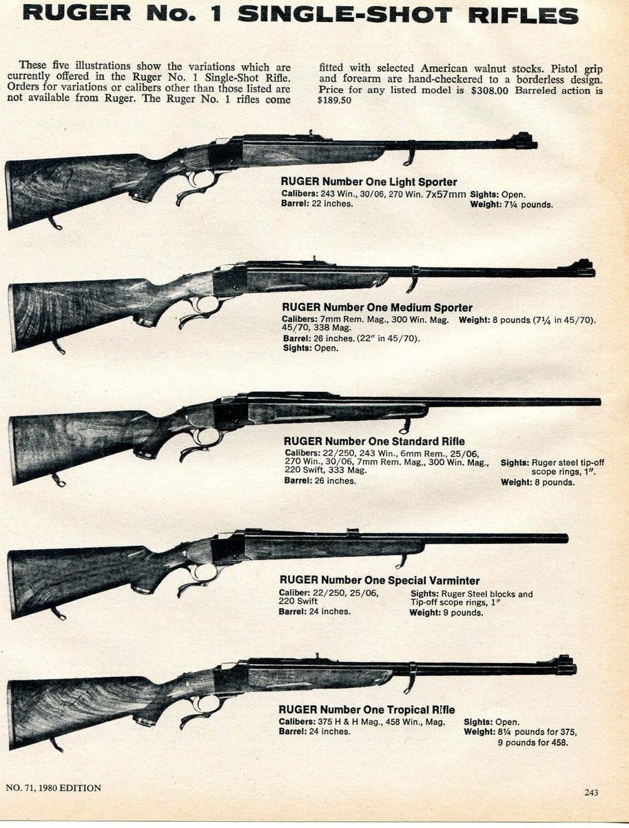 243 Single Shot Rifle