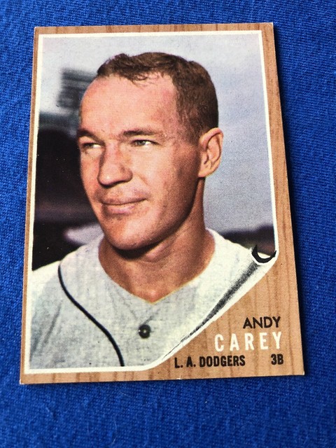 1962 Topps - #418 Andy Carey for sale online | eBay