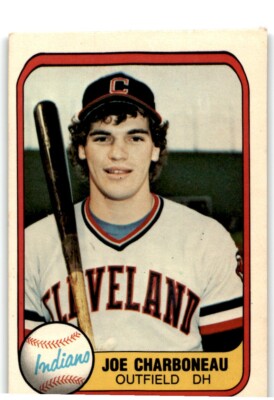 1981 FLEER JOE CHARBONEAU RC CLEVELAND INDIANS #397 | eBay