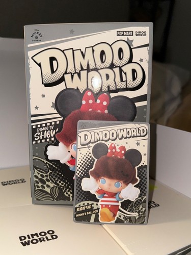 POPMART - DIMOO WORLD × DISNEY Series-Vinyl Plush Keychain - Minnie’s ...