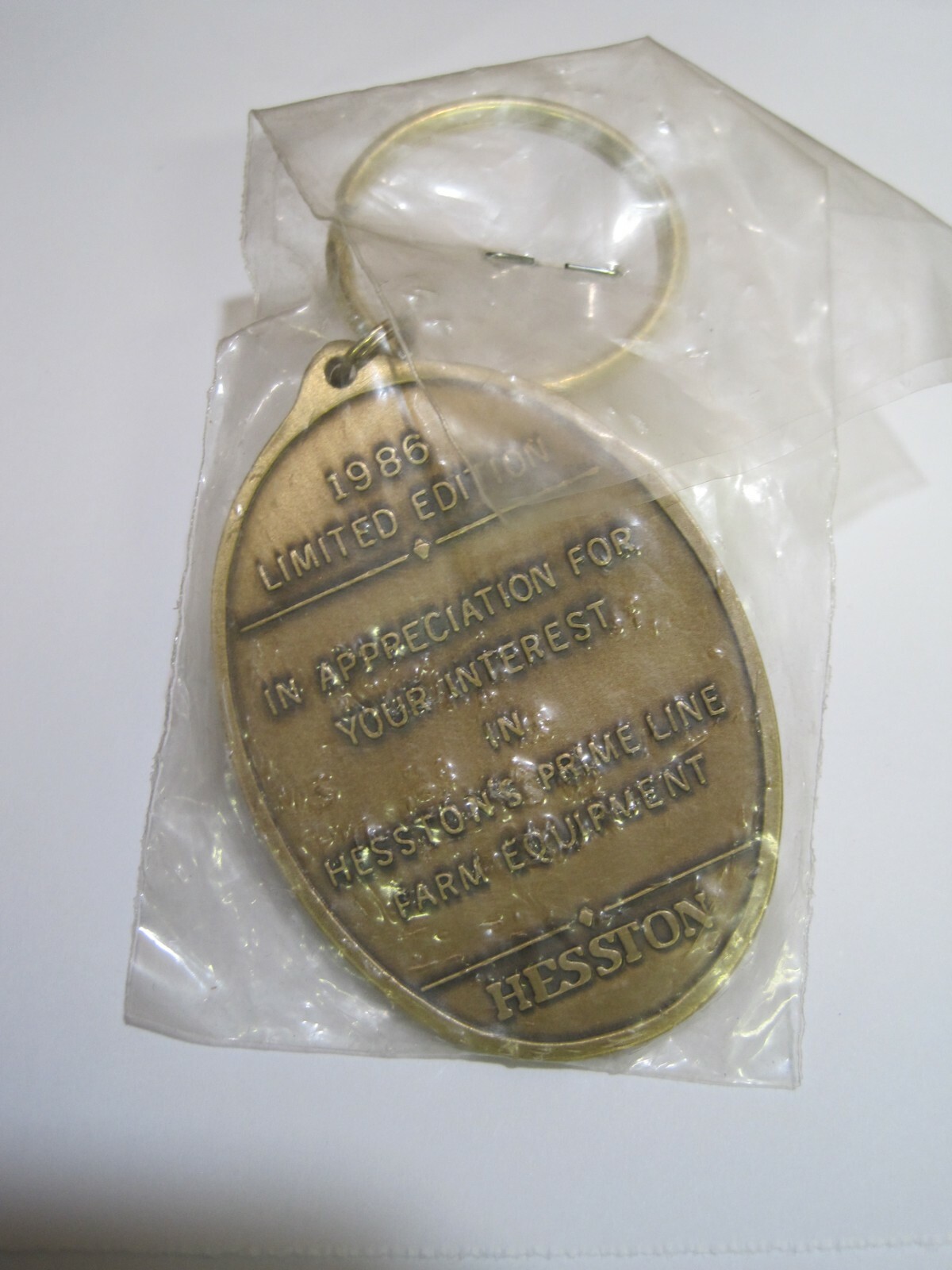 Hesston Key Chain Prime Line 1986 Limited Edition Baler Keychain New in ...