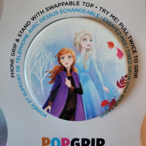 NEW Disney Frozen II PopSockets Anna & Elsa PopGrip & Stand Cell Phone ...