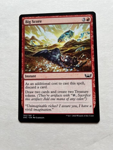 1x BIG SCORE - New Capenna/Final Fantasy - MTG - Magic the Gathering ...