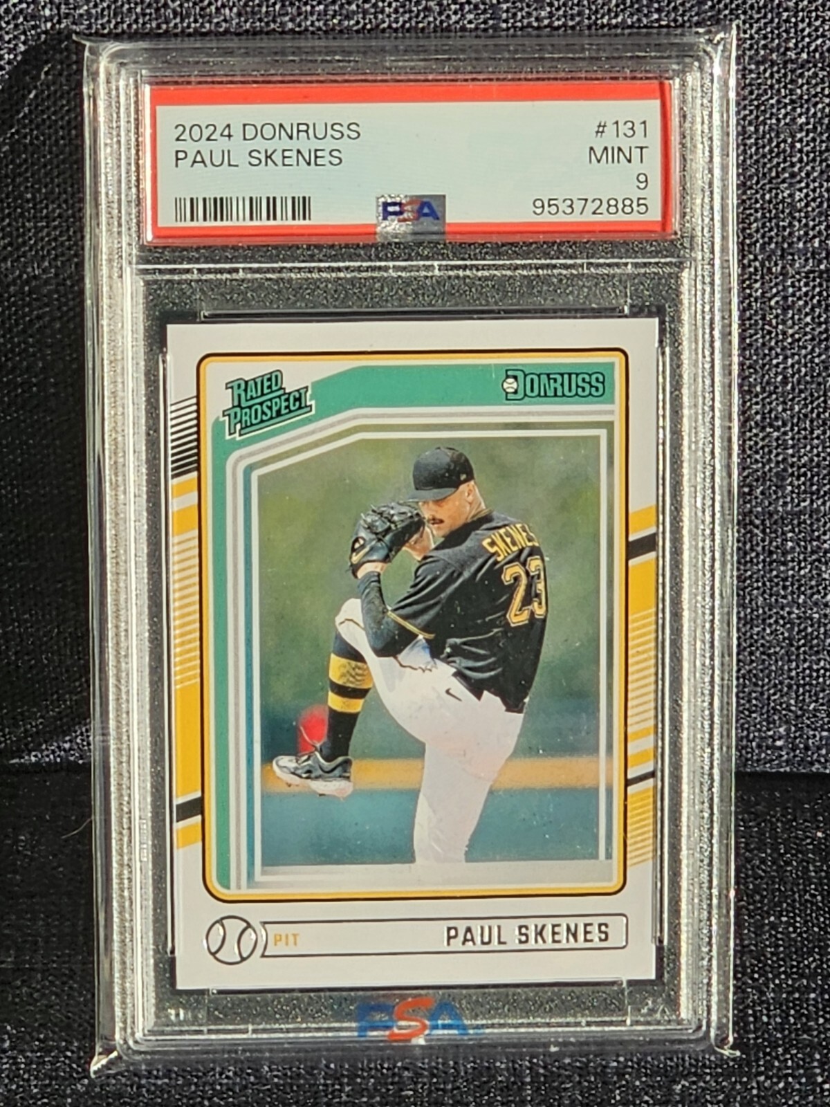 2024 Panini Donruss - Rated Prospects #131 Paul Skenes (RC) PSA 9 | eBay