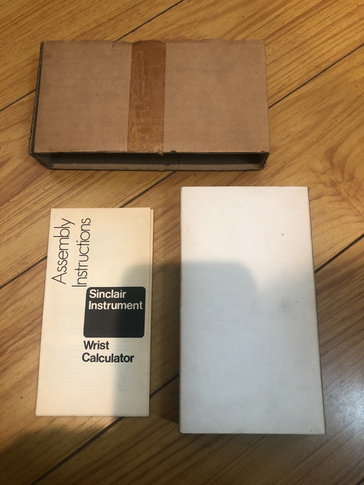 1977 Sinclair Wrist Calculator - NOS New Complete One of a kind super ...