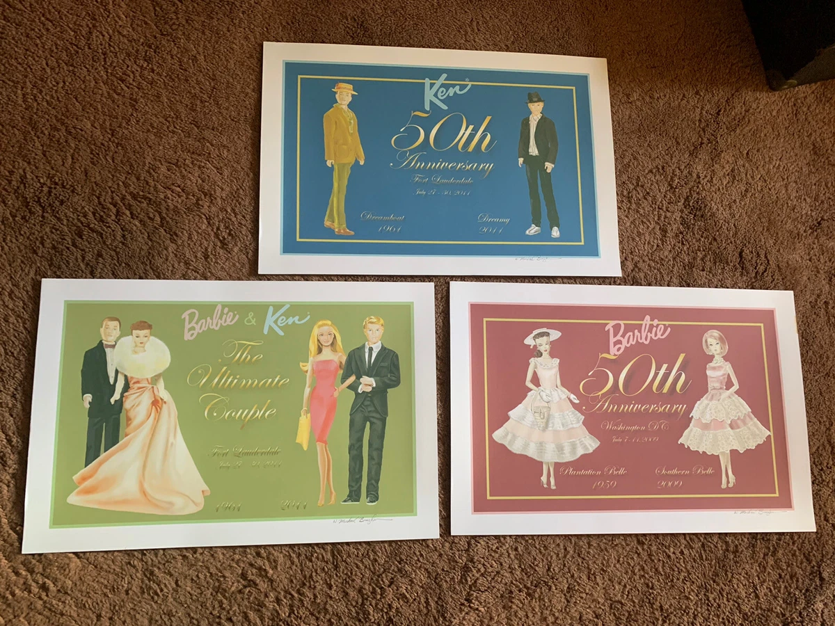 Vintage Barbie Posters
