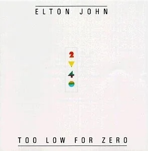 Elton John - Too Low For Zero CD 1983 Pop Rock MCA Records | eBay