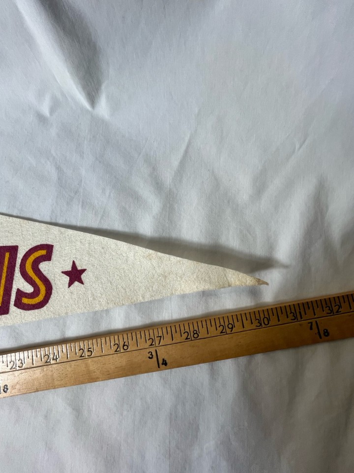 Vtg 1973 Washington Redskins Super Bowl champs pennant rare | eBay