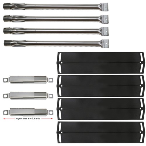 Repair Kit Stainless Steel Grill Burner Tube, Porcelain Heat Tent ...