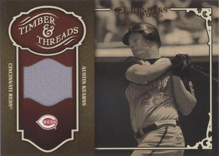 2005 Donruss - Timber & Threads Austin Kearns #TT-4 Jersey (MEM) for sale online | eBay