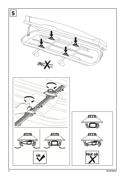 Thule Flow White Low Profile Locking Cargo Case in Great Condition! | eBay