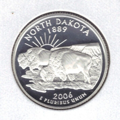 2006-S PROOF NORTH DAKOTA STATE QUARTER | eBay