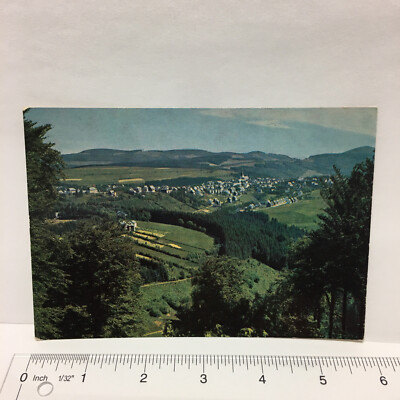Postcard Germany Winterberg Summer Resort Heiklimatisher Kurort Aerial ...
