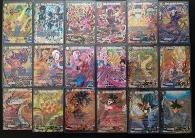 Dragon Ball Super Master SCR Secret Rare Collection English High End ...