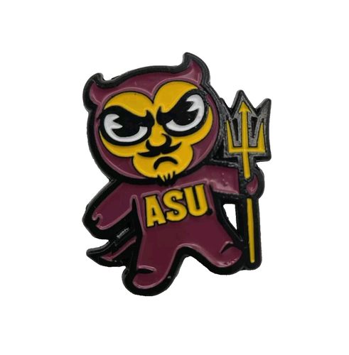 ASU Sun Devils Sparky Mascot Tokyodachi Pitchfork Pin | eBay